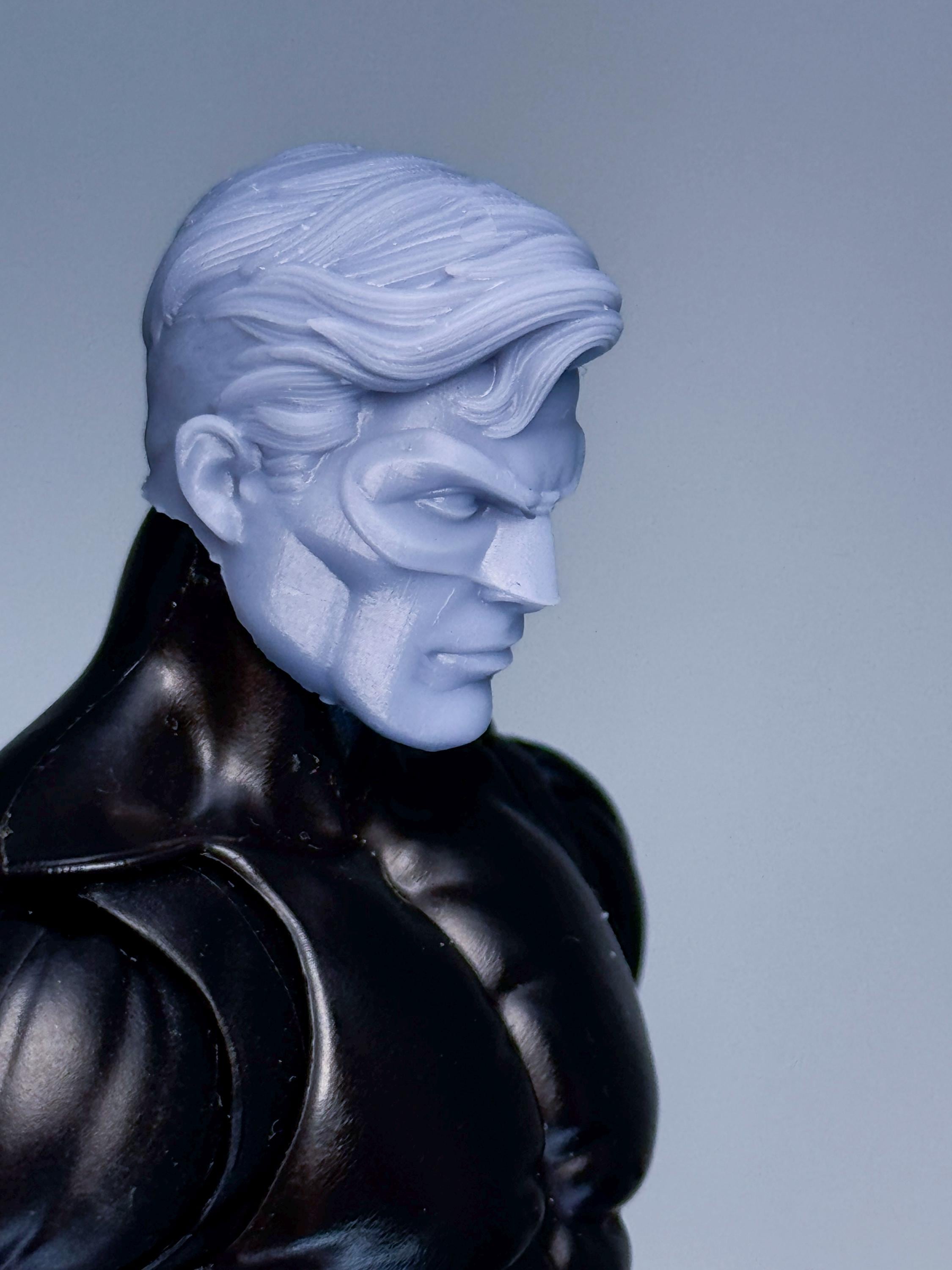 1/12 & 1/10 Scale Bespoke Sculpted Head – Space Cop Defender Figure ...