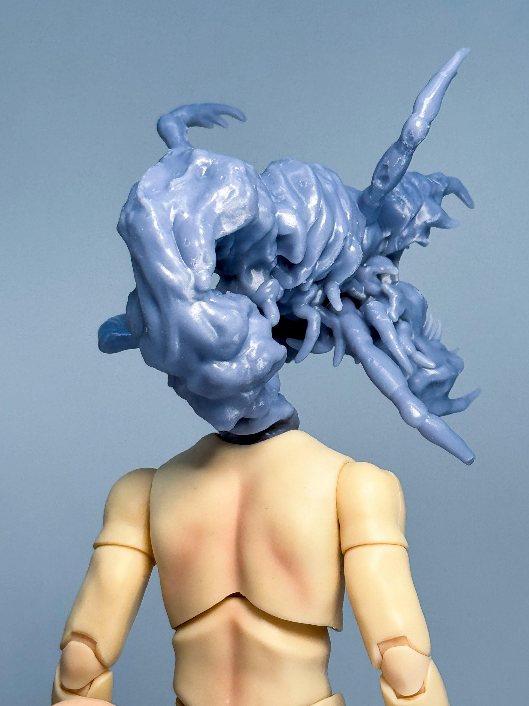 1/12 Bespoke Sculpted Head Plaga Parasite Head RE2 Remake - Etsy