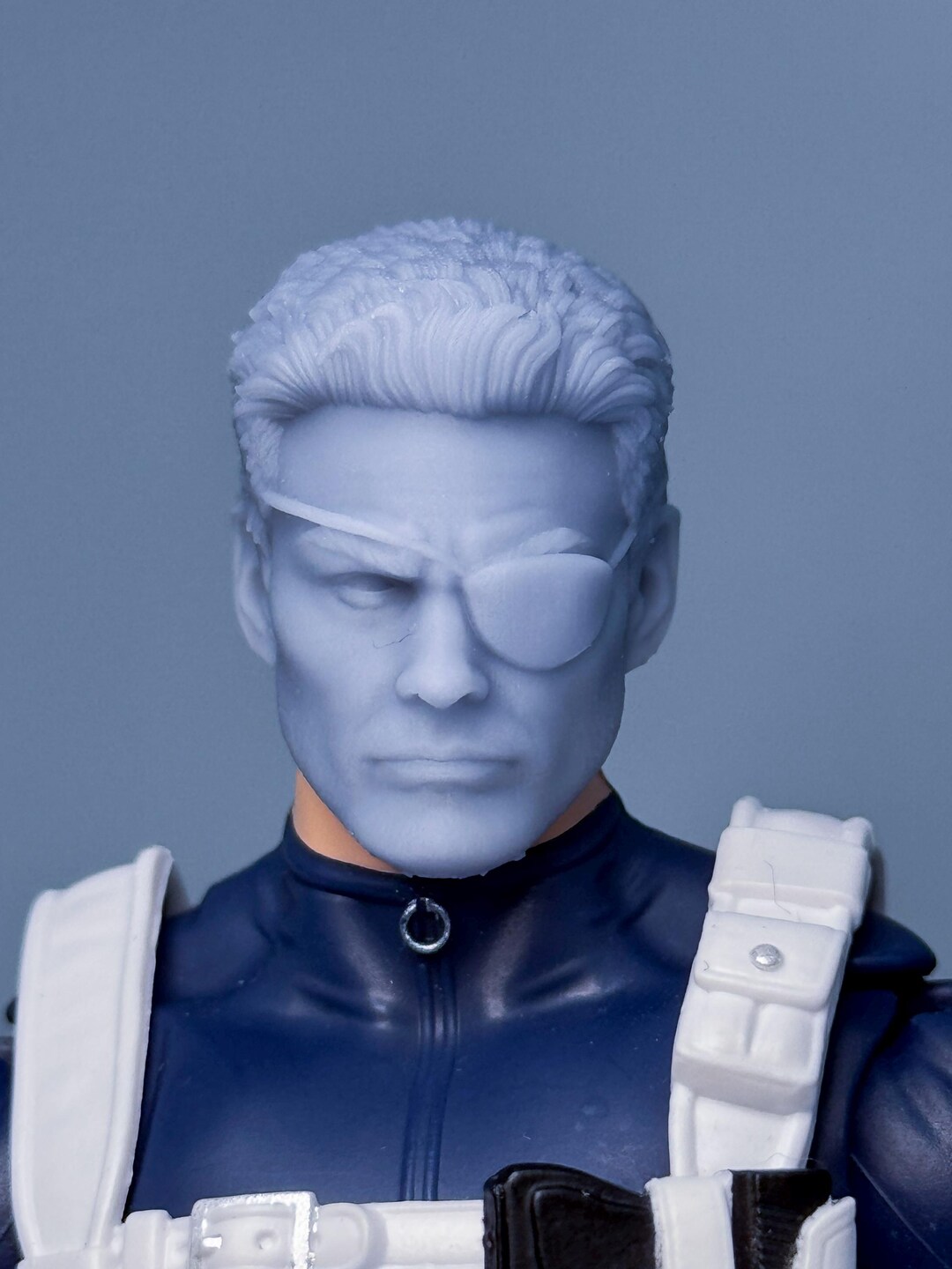 1/12 Bespoke Sculpted Head Secret Agent Fury Hasselhoff - Etsy