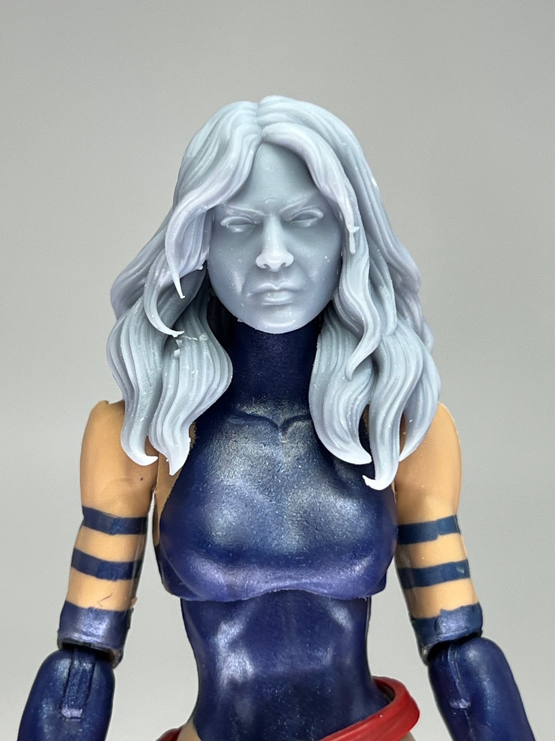1/12 3D Printed Head Sculpt Telekinetic Mutant Ninja Hero Olivia Munn ...