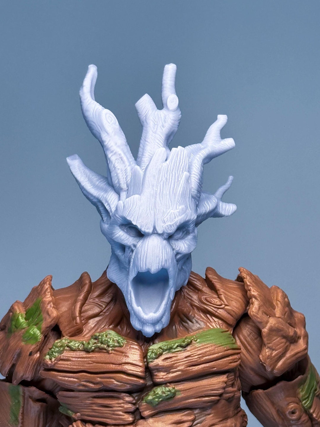 1/12 Scale 3D Printed Head – Ancient Tree Guardian Sculpt - Etsy