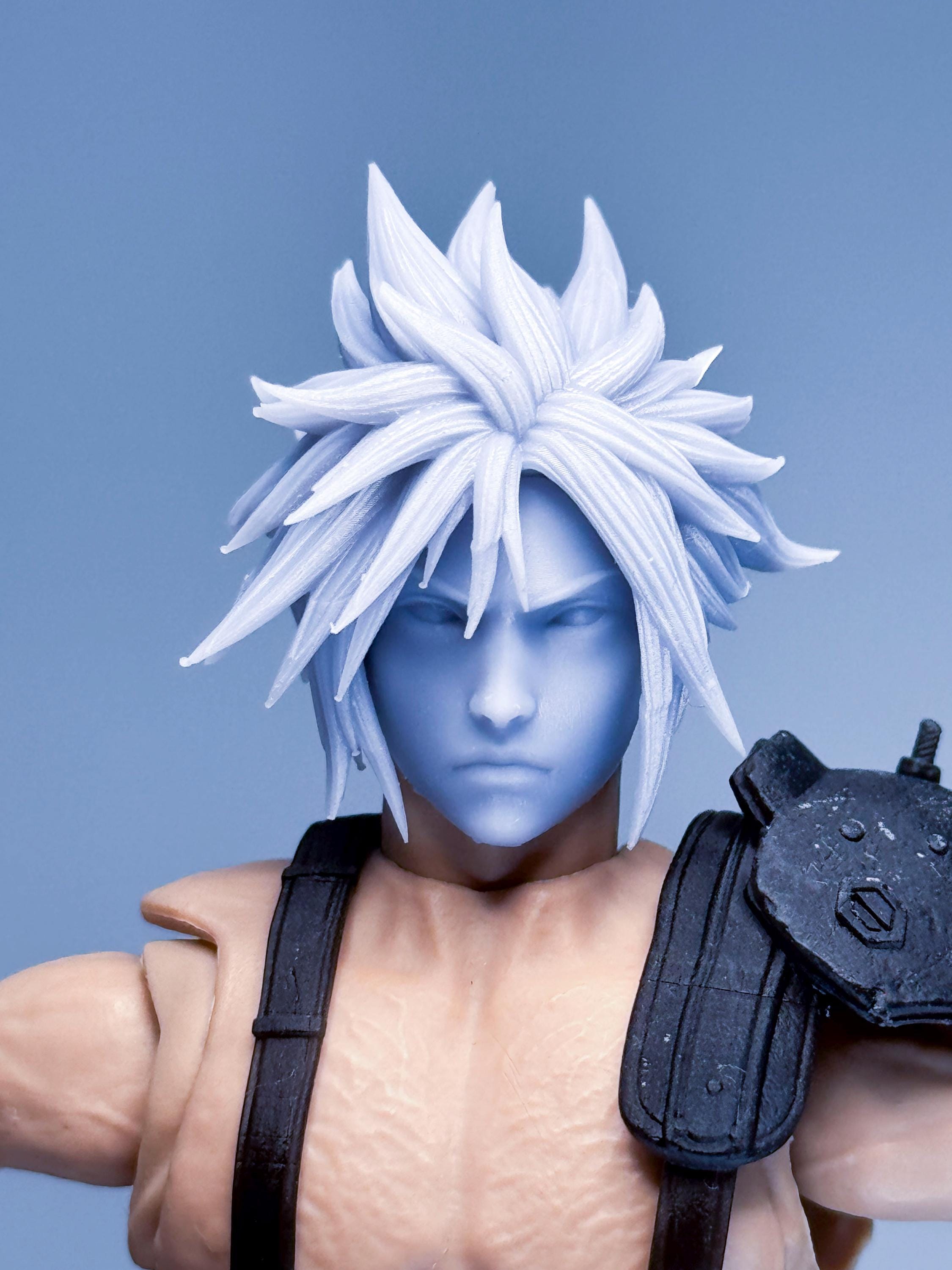 1/12 Bespoke Sculpted Kit V2 FF7 Cloud - Etsy