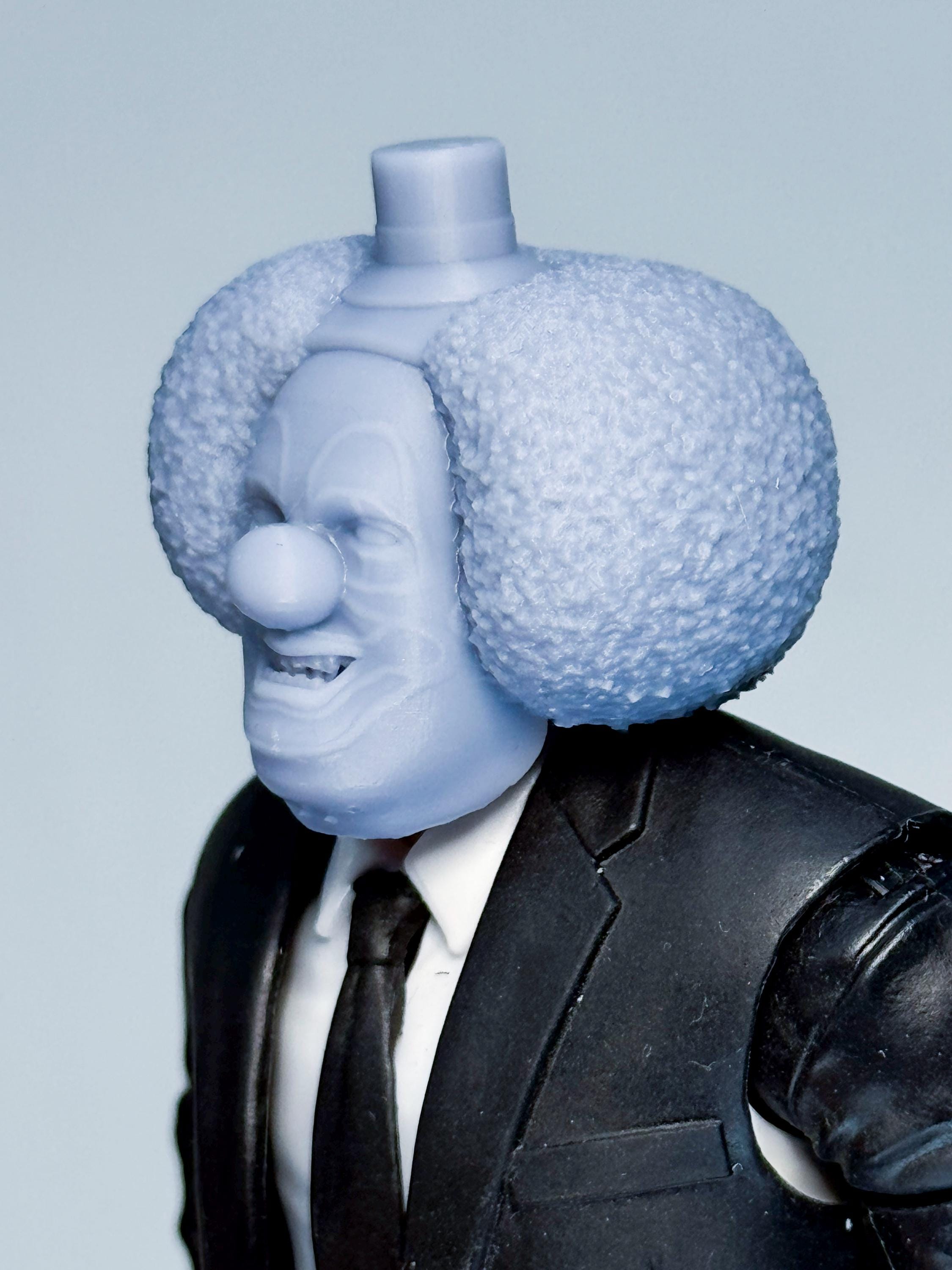 1/12 Bespoke Sculpted Head Adam the Clown Dead Rising - Etsy