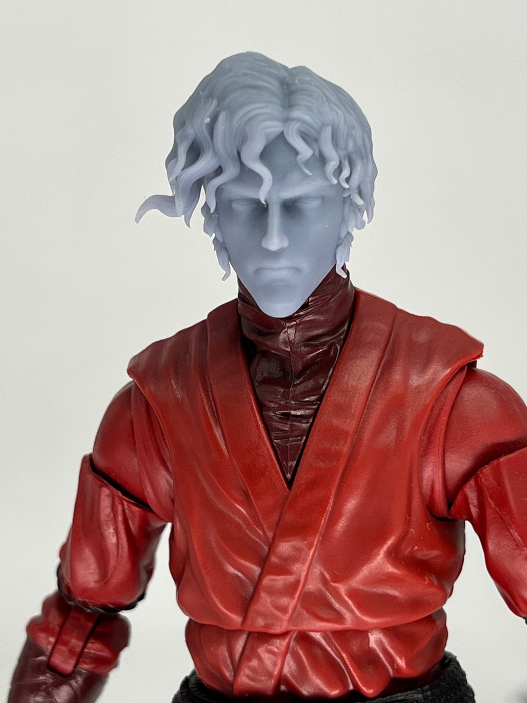 1/12 Scale Bespoke Sculpted Head – Legendary Ninja Warrior Sculpt - Etsy
