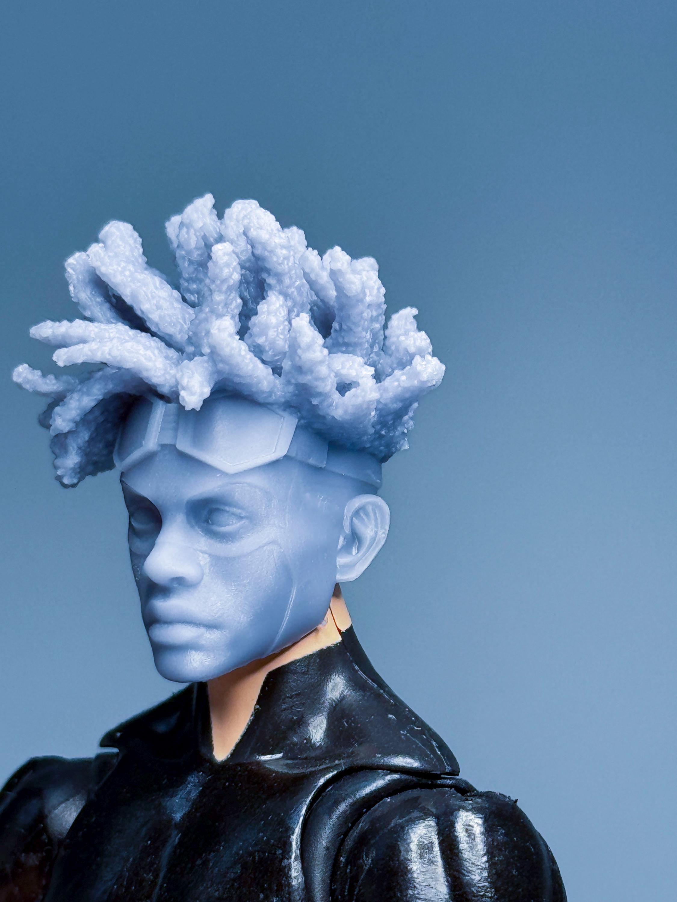 1/12 1/10 Bespoke Sculpted Head Static Shocking Teen Millstone - Etsy