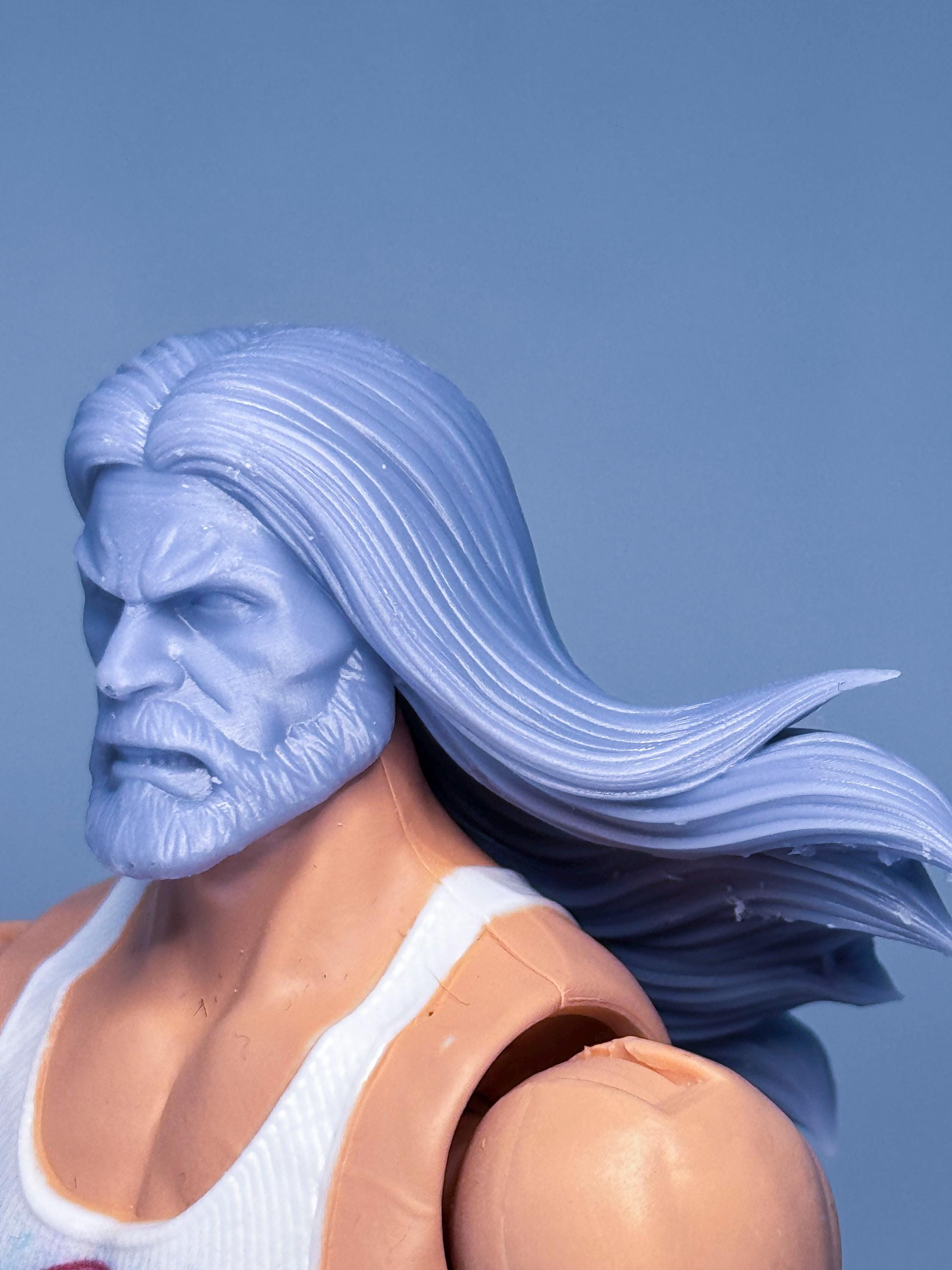 1/12 Bespoke Sculpted Head Ultimate God of Thunder - Etsy