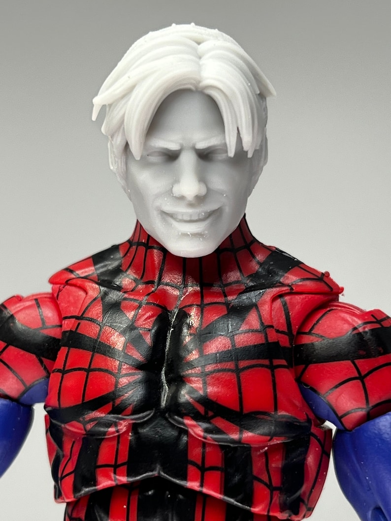 1/12 3D Printed Head Sculpt Half Mask Spider Parker Hero - Etsy