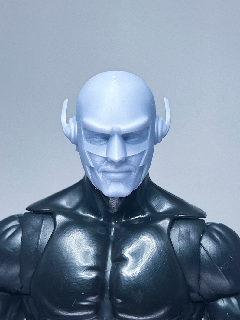 1/12 & 1/10 Scale Bespoke Sculpted Head – Speedster Hero Figure Sculpt ...