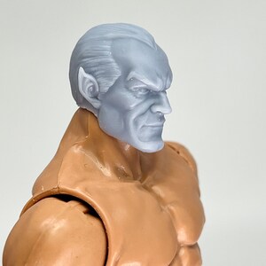 1/12 3D Printed Head Sculpt Mutant King of Atlantis V2 - Etsy