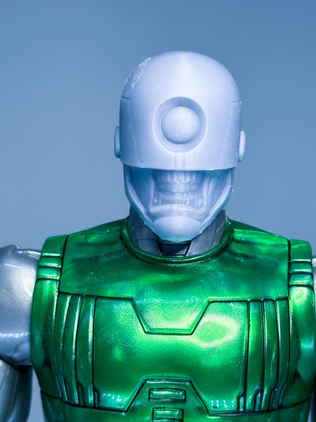 1/12 1/10 Bespoke Sculpted Head Re-animated Kill Bot Unbreakable - Etsy