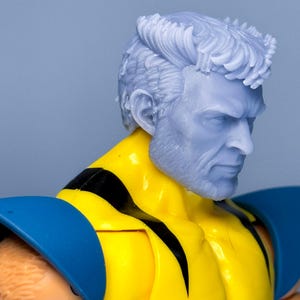 1/12 3D Printed Head Sculpt Mutant Canadian Hero Hugh Jackman D&W Style ...