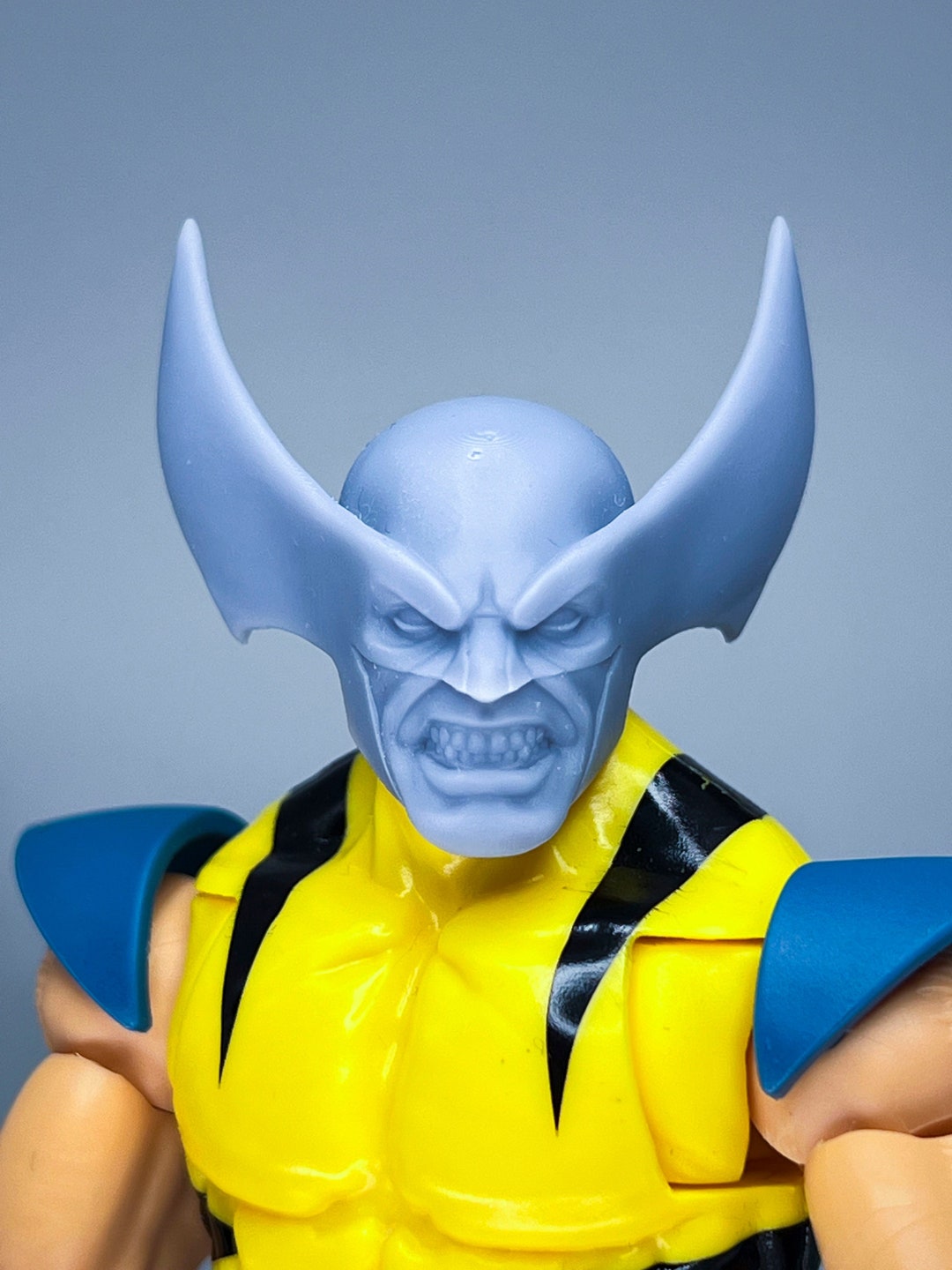 1/12 3D Printed Head Sculpt Marvel Vs Capcom Mutant Canadian Hero - Etsy
