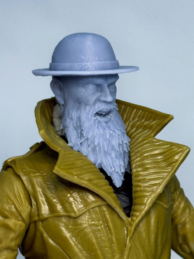 1/12 Bespoke Sculpted Head Mendez the Big Cheese RE4 Remake - Etsy