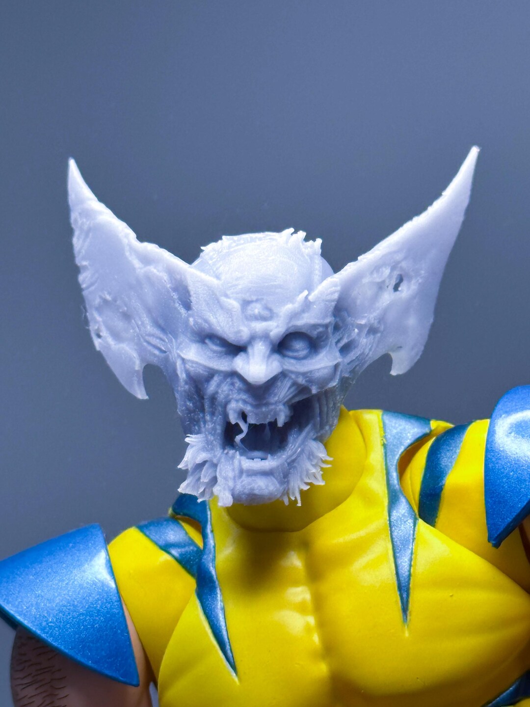 1/12 Bespoke Sculpted Head Zombie Mutant Canadian Hero - Etsy