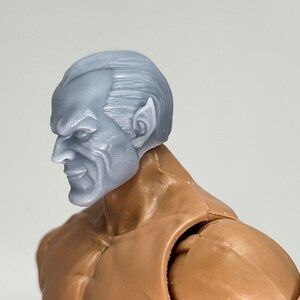 1/12 3D Printed Head Sculpt Mutant King of Atlantis V2 - Etsy