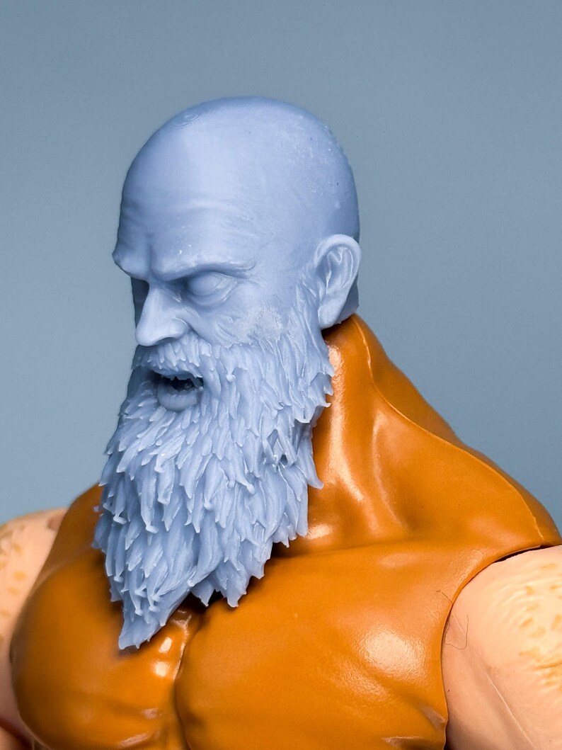 1/12 Bespoke Sculpted Head Mendez the Big Cheese RE4 Remake - Etsy