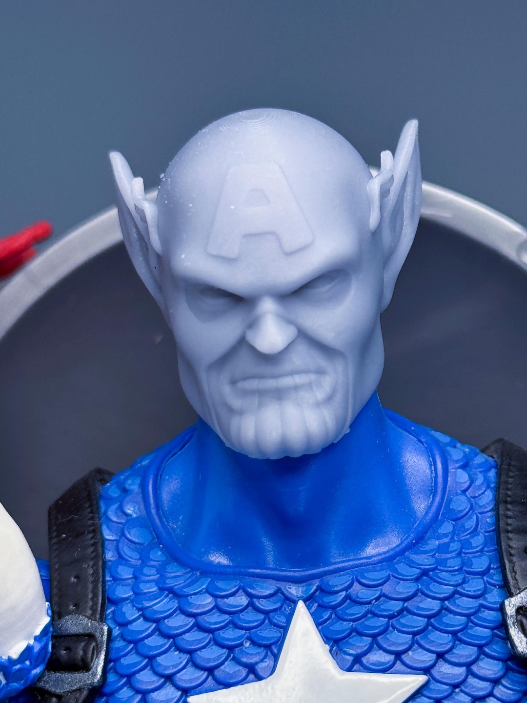 1/12 Bespoke Sculpted Head Captain Hero Alien Shapeshifter - Etsy