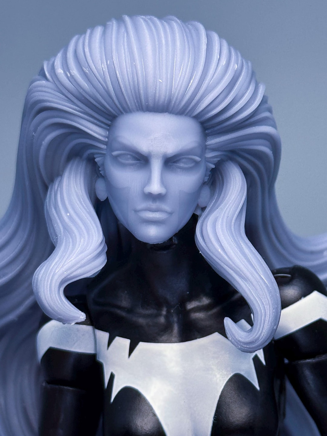 1/12 Scale Bespoke Sculpted Head – Silver Siren Villain Sculpt - Etsy
