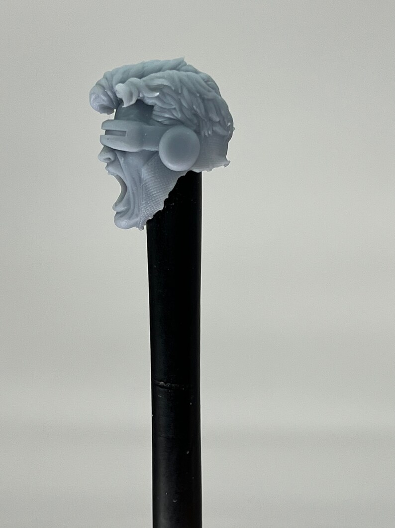 1/12 3D Printed Head Sculpt Mutant Team Leader - Etsy