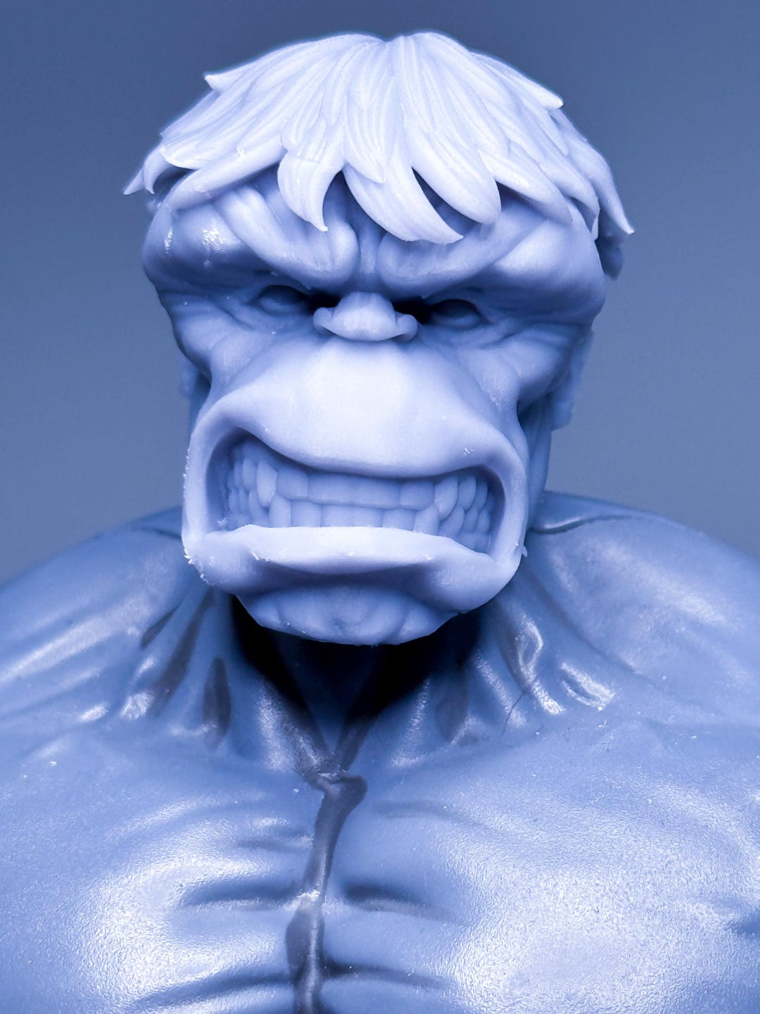 1/12 Bespoke Sculpted Head Angry Grey Man - Etsy