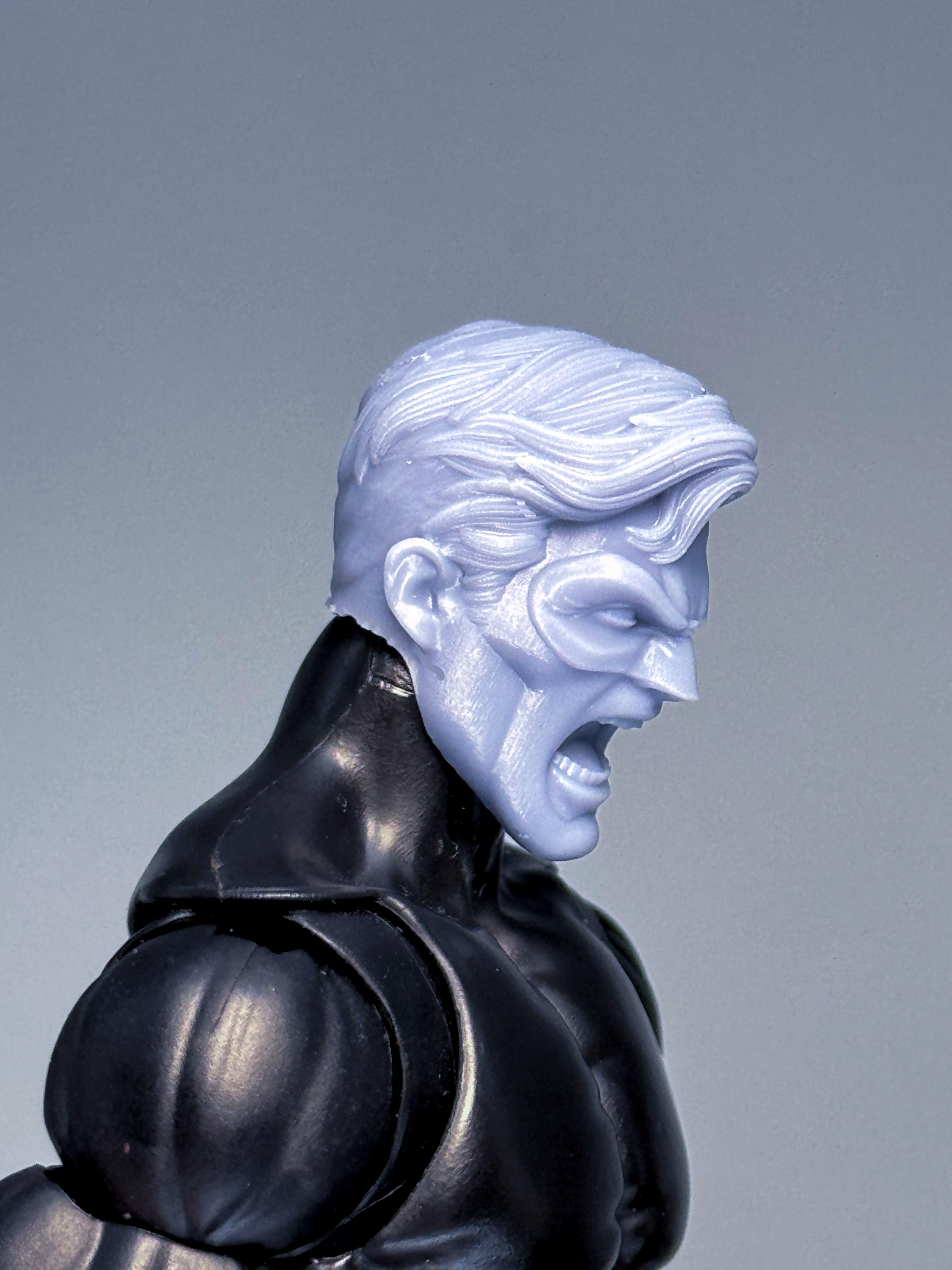 1/12 & 1/10 Scale Bespoke Sculpted Head – Space Cop Defender Figure ...