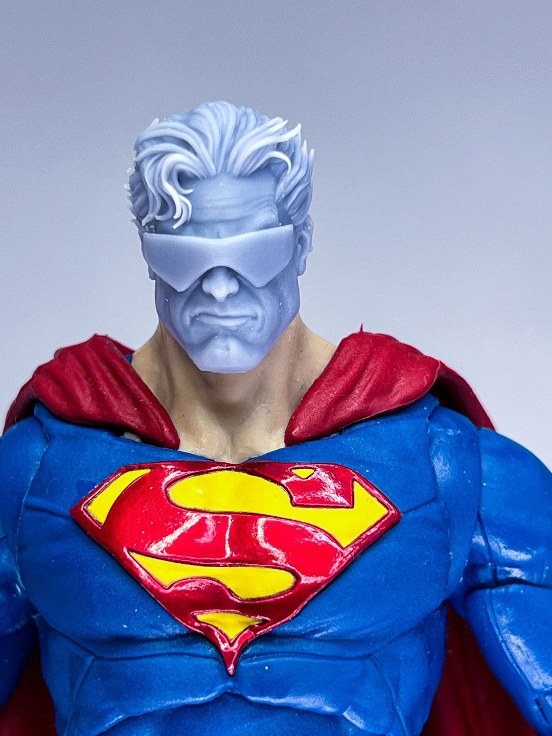 1/12 1/10 3D Printed Head Sculpt Matrix Super Guy - Etsy
