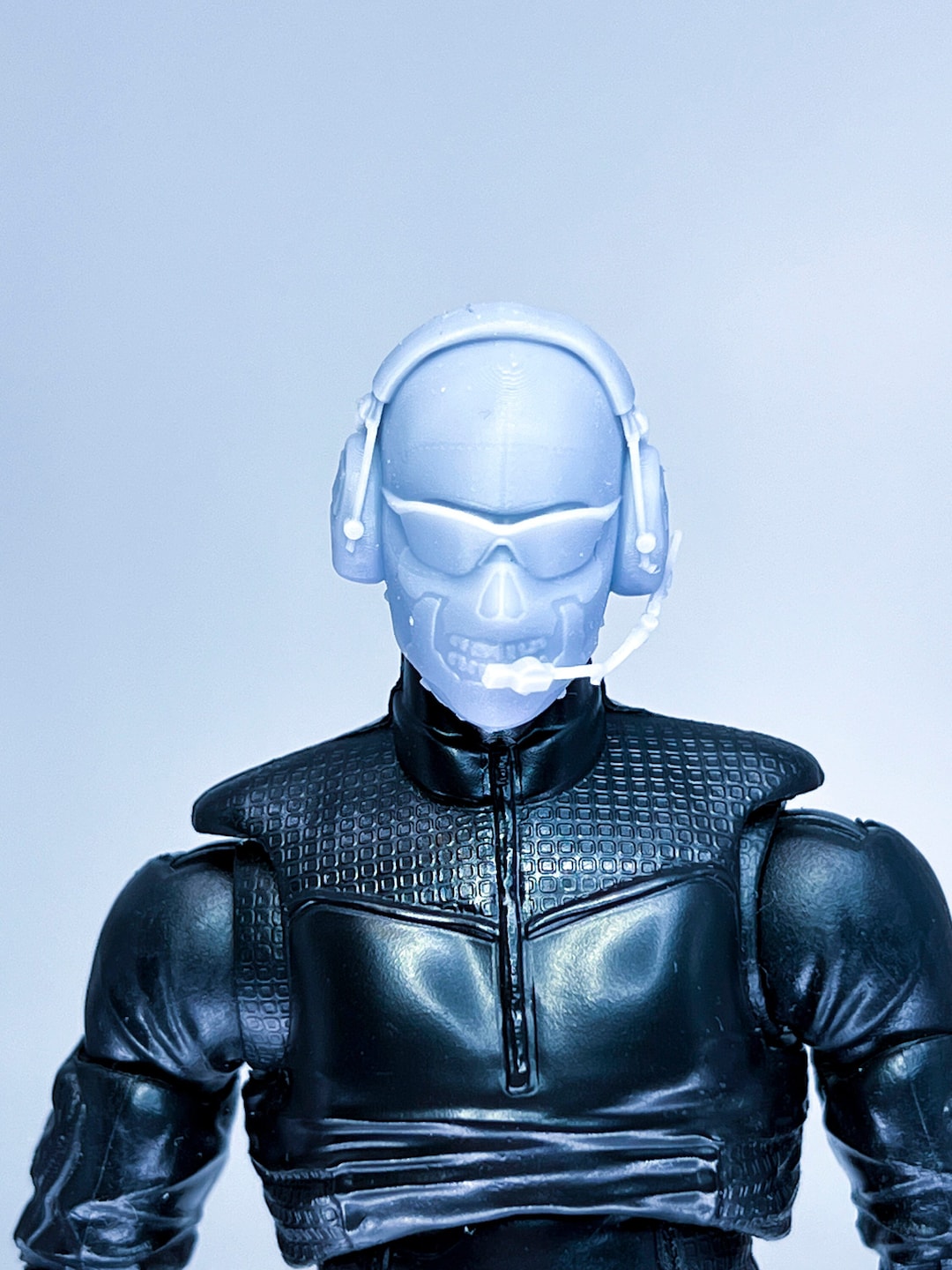 1/12 Scale 3D Printed Head – Tactical Phantom Soldier Sculpt - Etsy