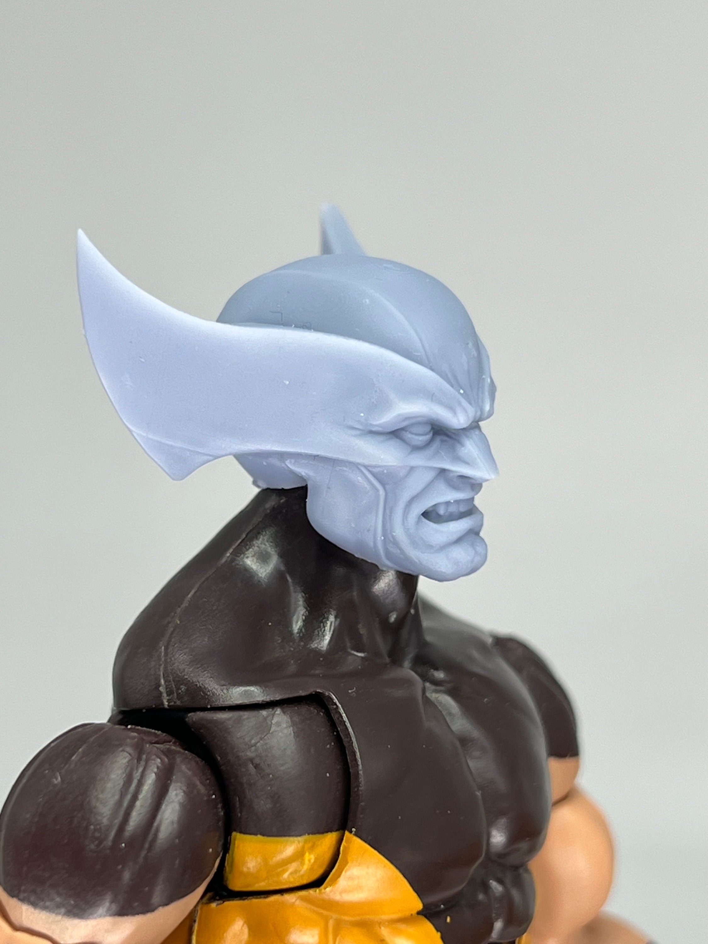 1/12 3D Printed Head Sculpt Masked Mutant Canadian Hero - Etsy