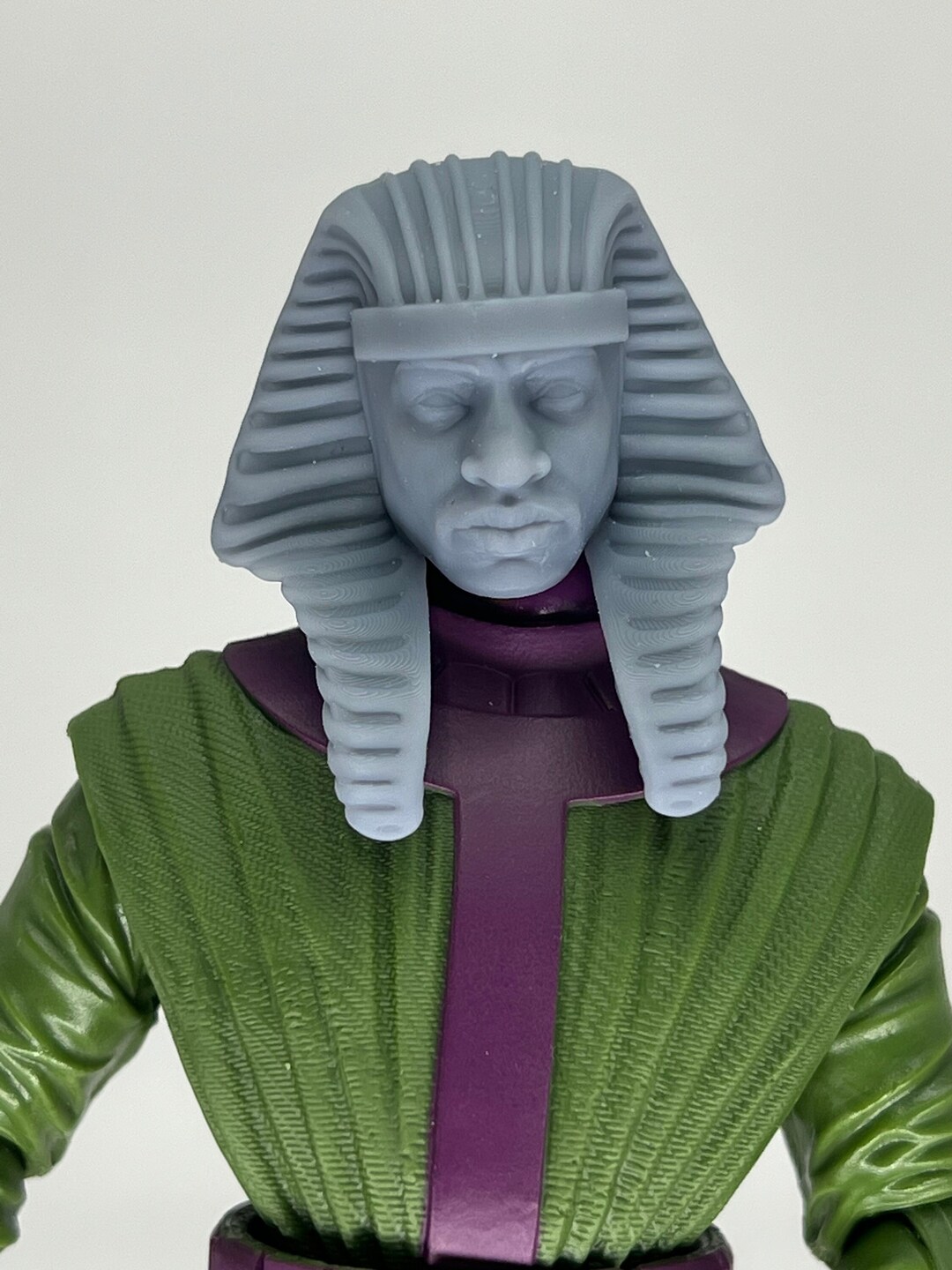 1/12 Bespoke Sculpted Head Rama Tut Time Traveling Villain - Etsy