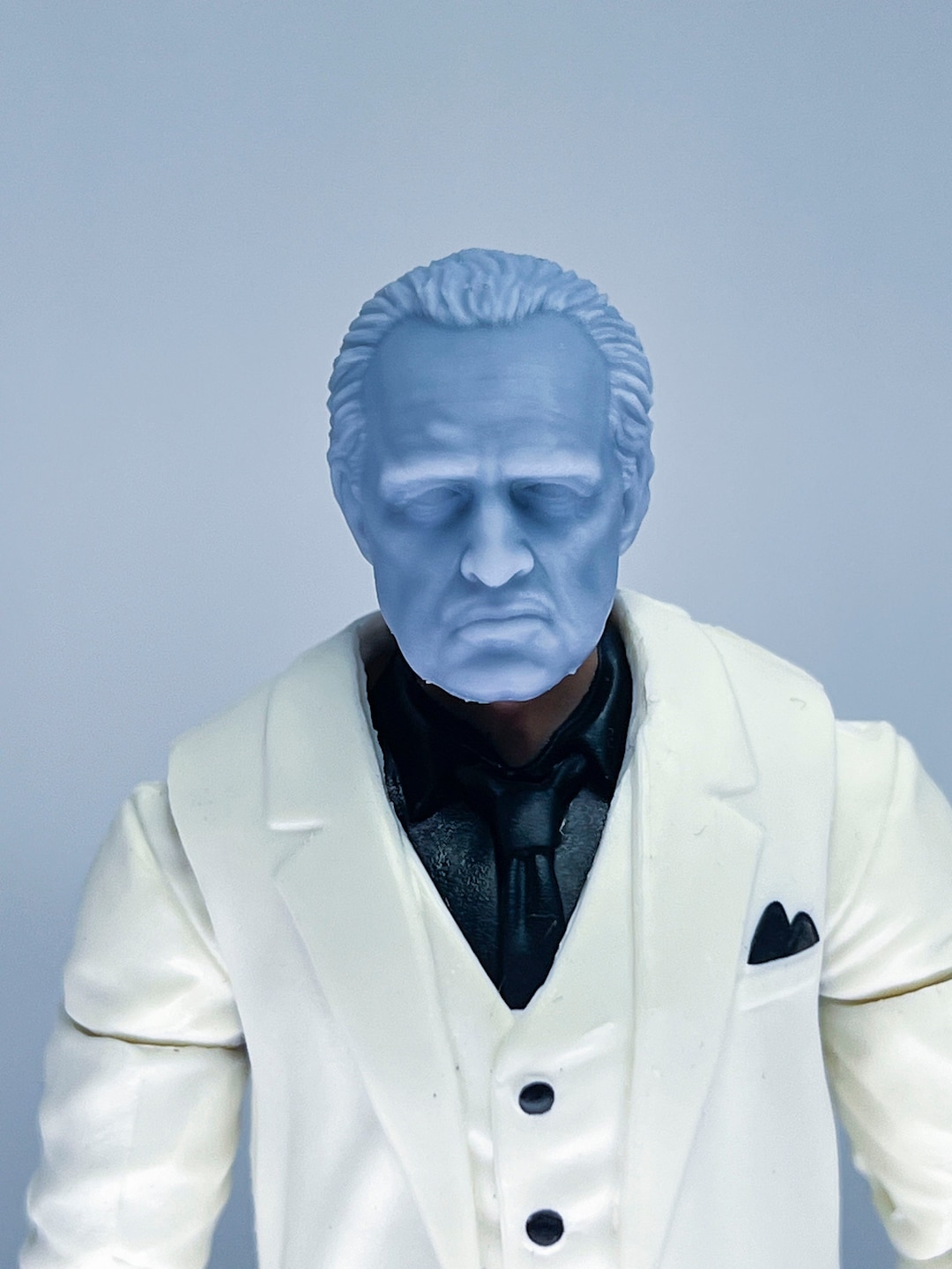 1/12 Bespoke Sculpted Head the Godfather Don - Etsy