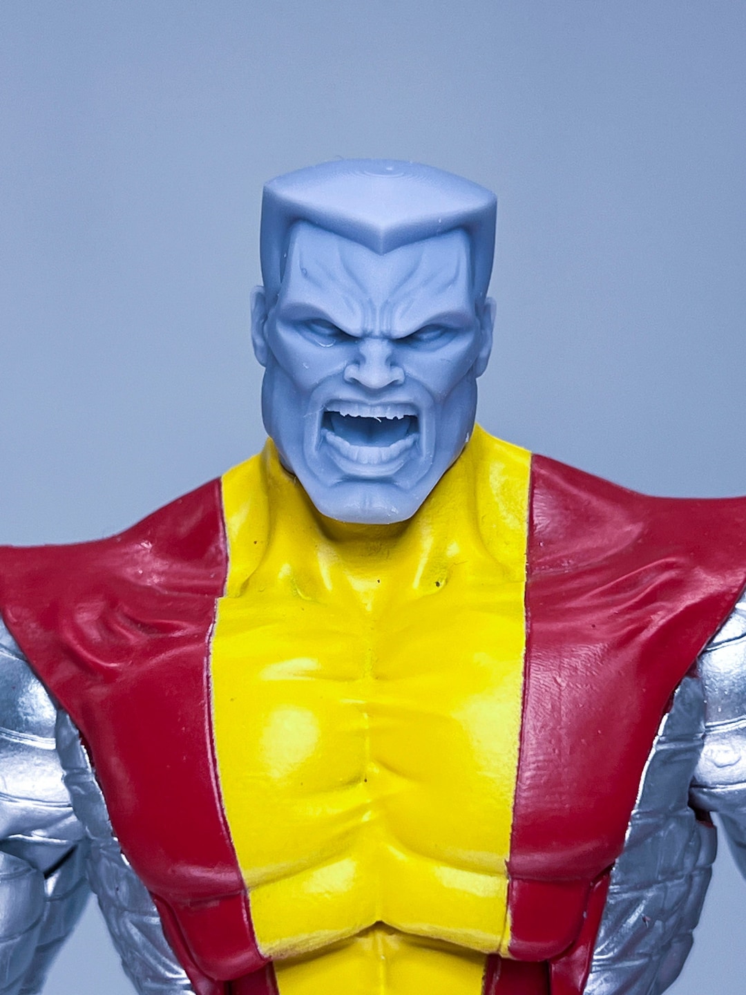 1/12 Bespoke Sculpted Head Mutant Steel Skinned Hero 97 Style - Etsy