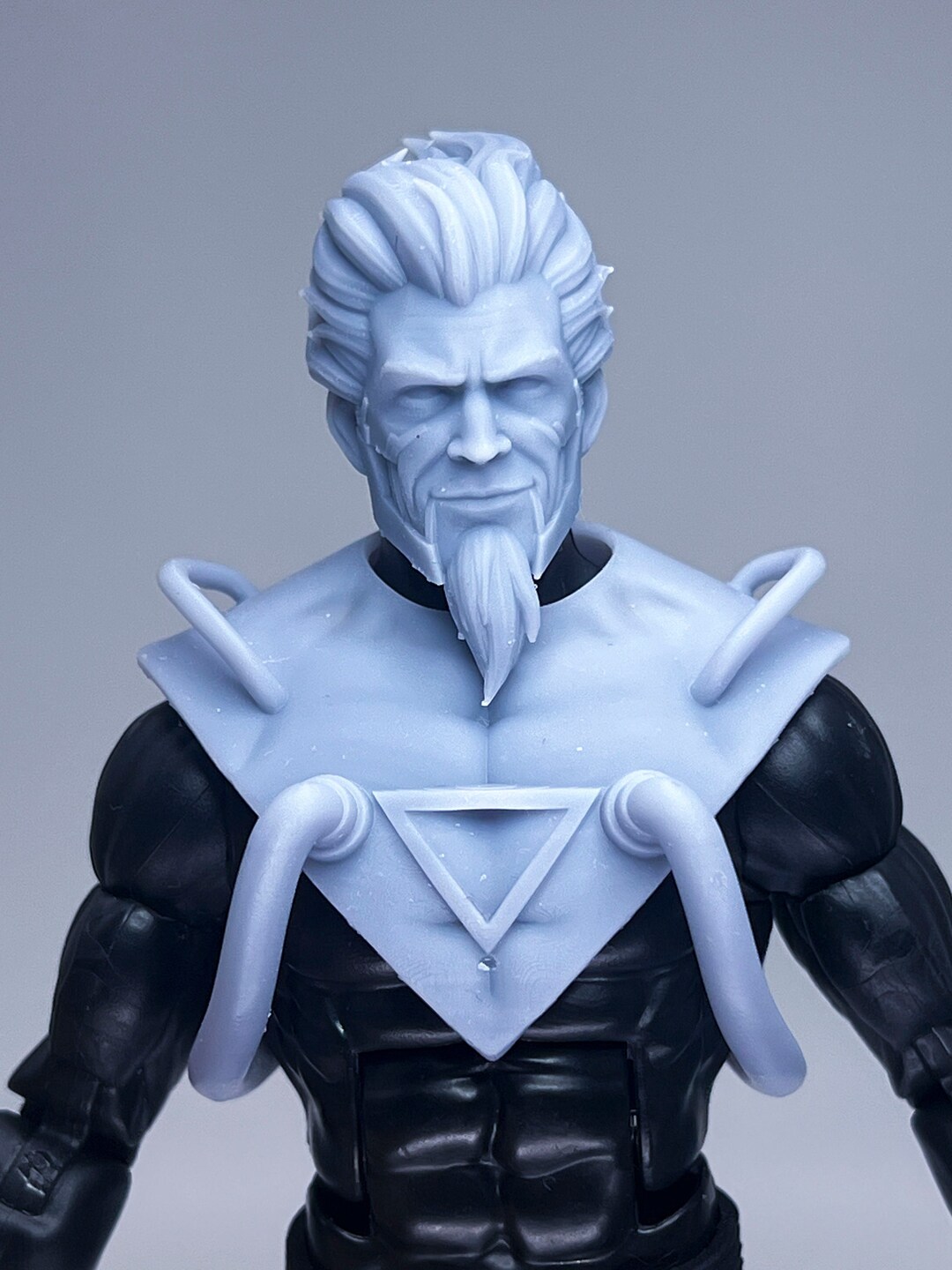 1/12 1/10 3D Printed Head Sculpt Mutant Hunter Evil Leader 97 Advanced ...