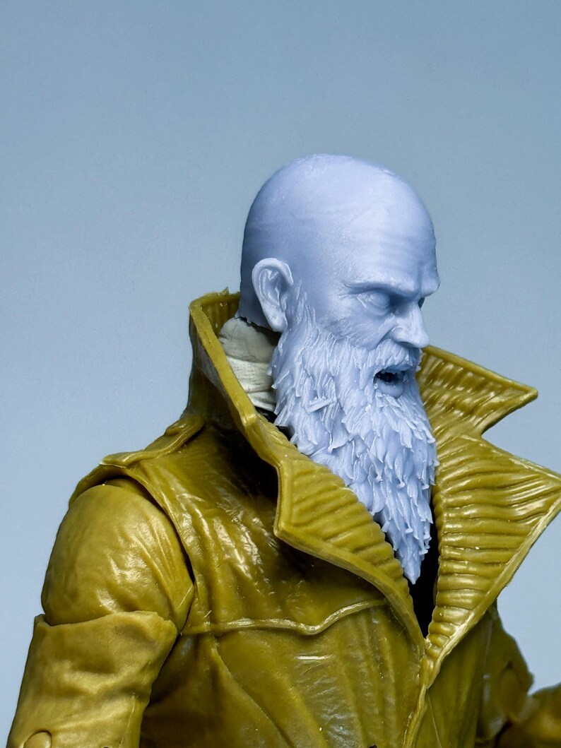 1/12 Bespoke Sculpted Head Mendez the Big Cheese RE4 Remake - Etsy