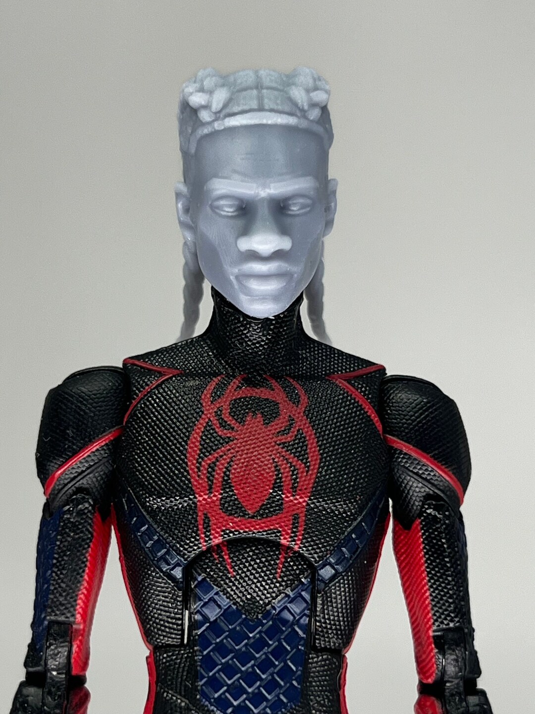 1/12 3D Printed Head Sculpt Ultimate Multiverse Spider Villain Prowler ...