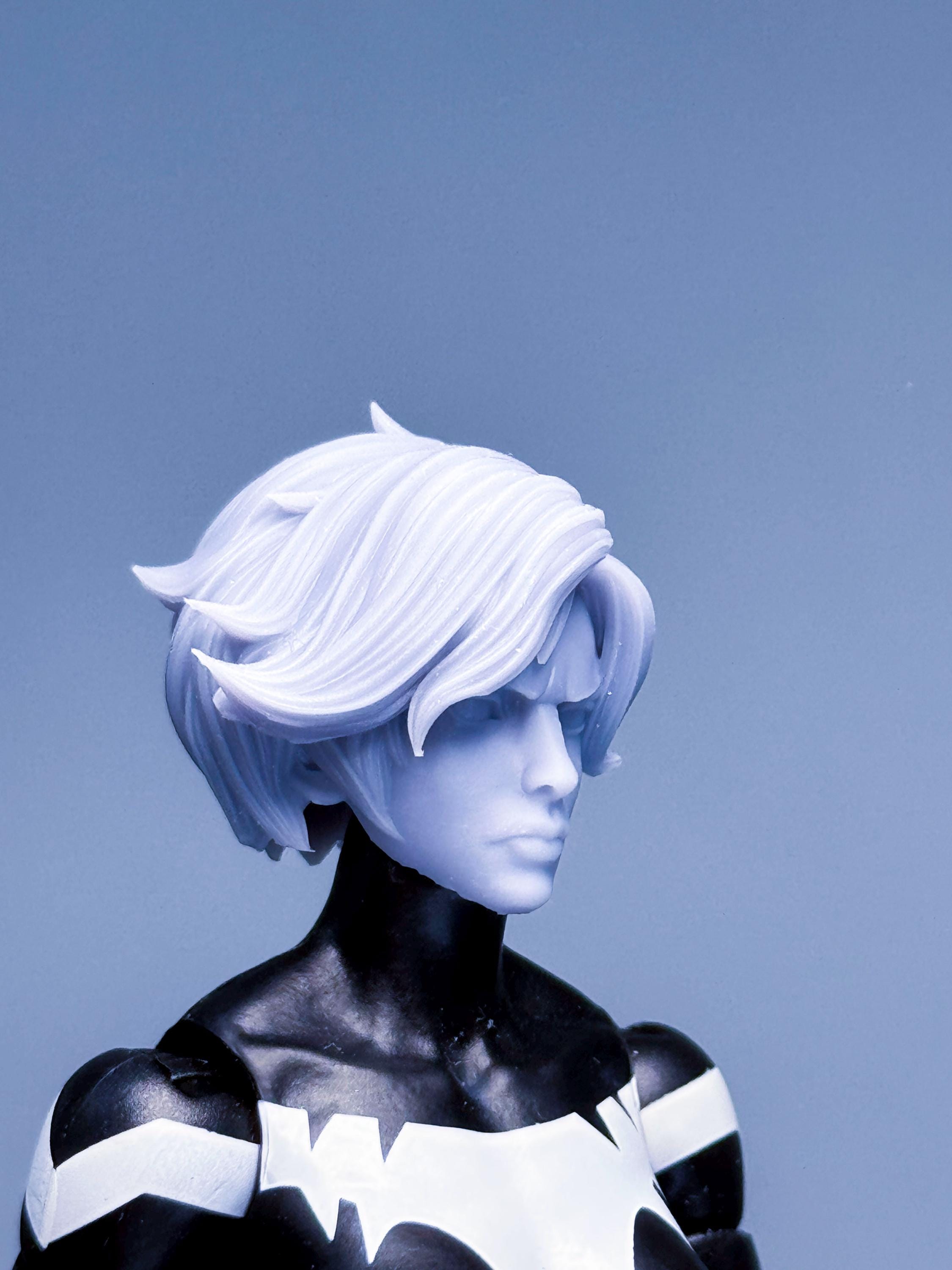 1/12 Bespoke Sculpted Head Ice Woman Rivals Style Luna - Etsy