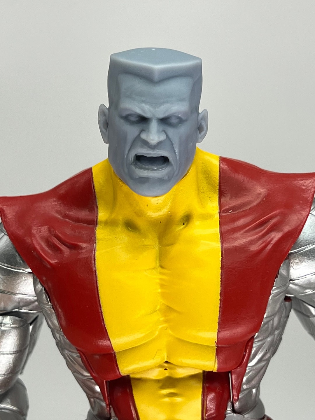 1/12 Bespoke Sculpted Head Mutant Steel Skinned Hero - Etsy
