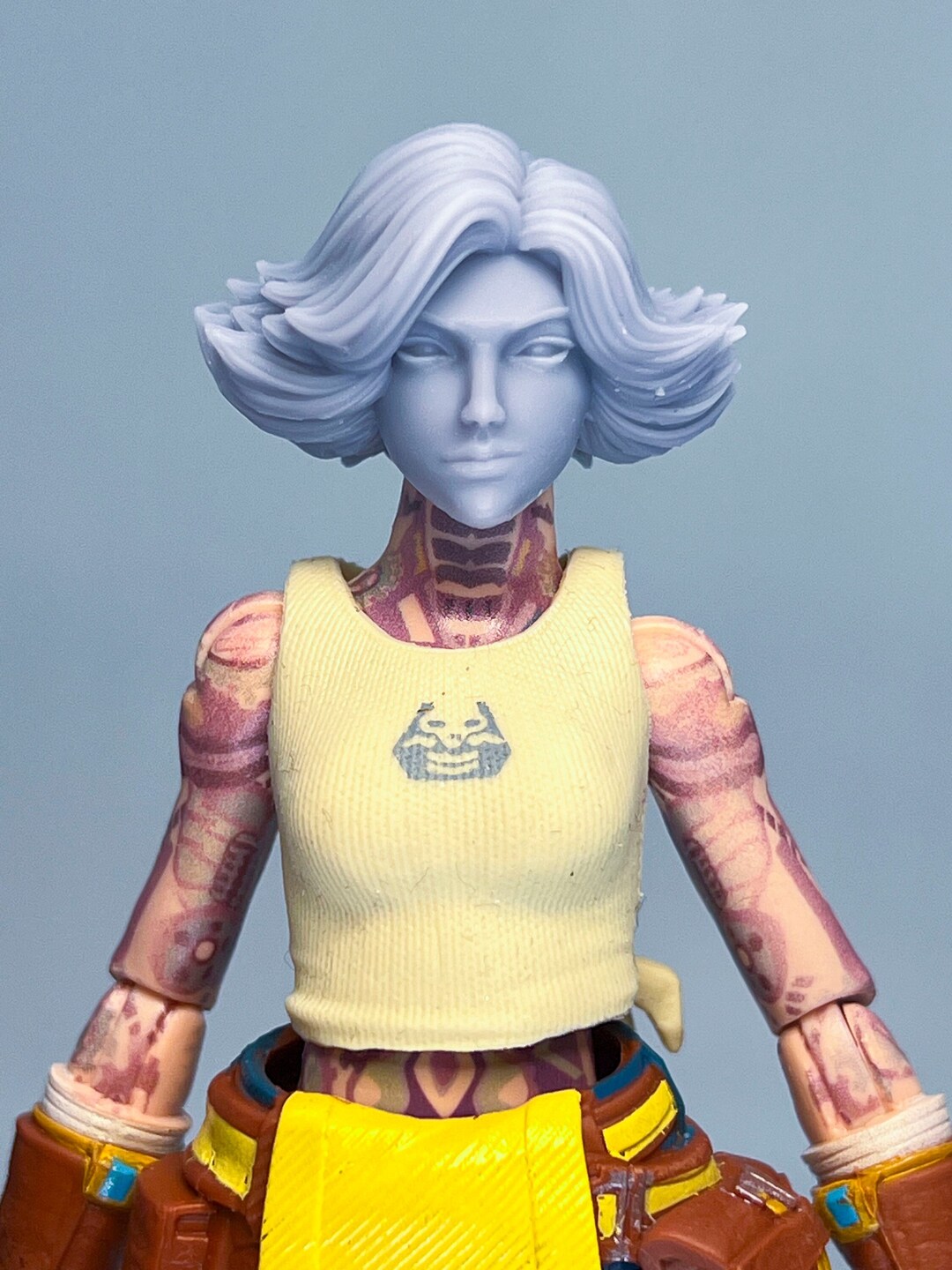 1/12 Bespoke Sculpted Head Meryl Silverburgh MGS - Etsy