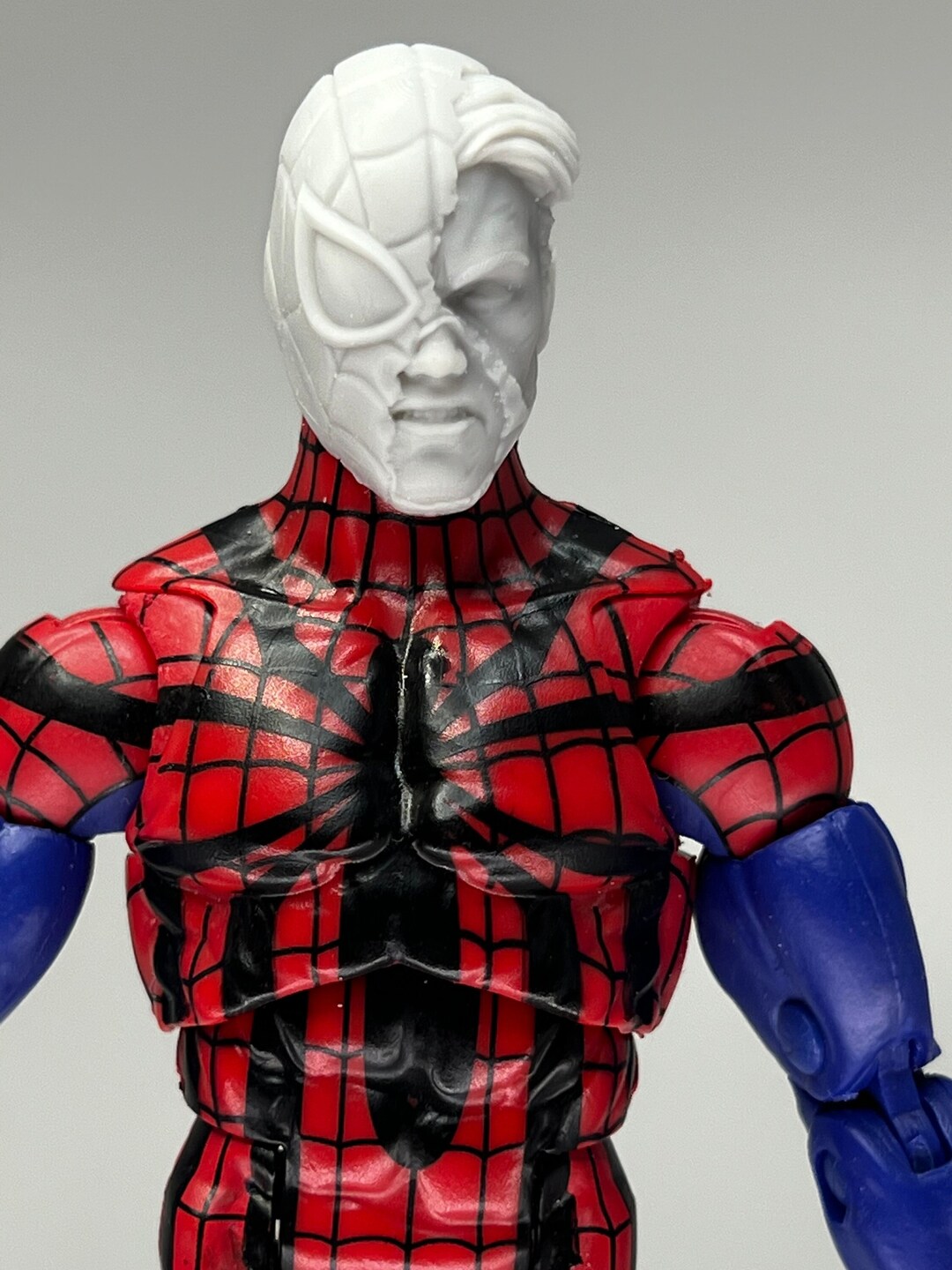 1/12 3D Printed Head Sculpt Ripped Mask Spider Parker Hero - Etsy