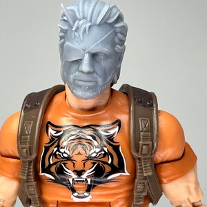 1/12 3D Printed Head Sculpt Old Man Snake Metal Gear - Etsy