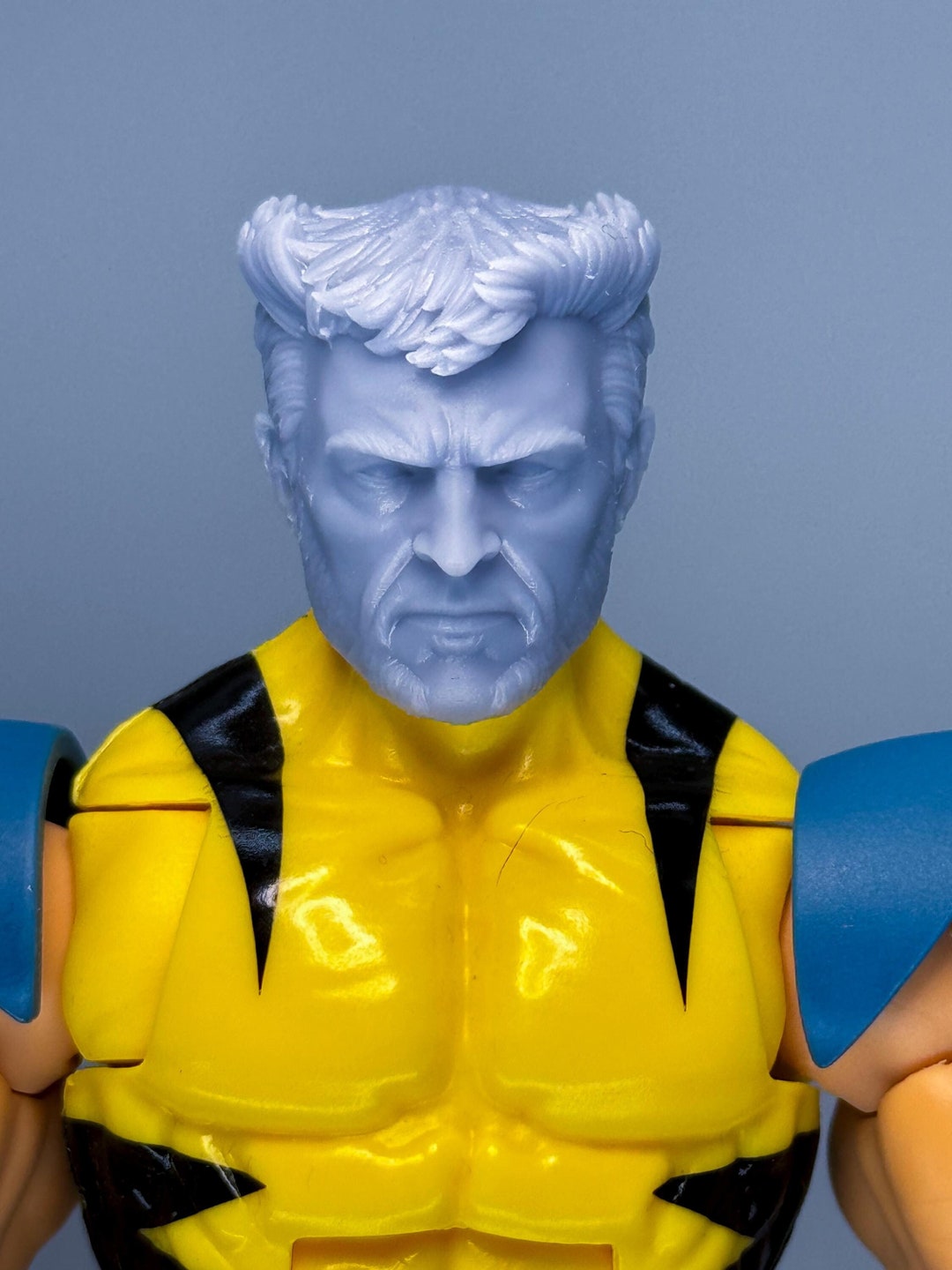 1/12 3D Printed Head Sculpt Mutant Canadian Hero Hugh Jackman D&W Style ...