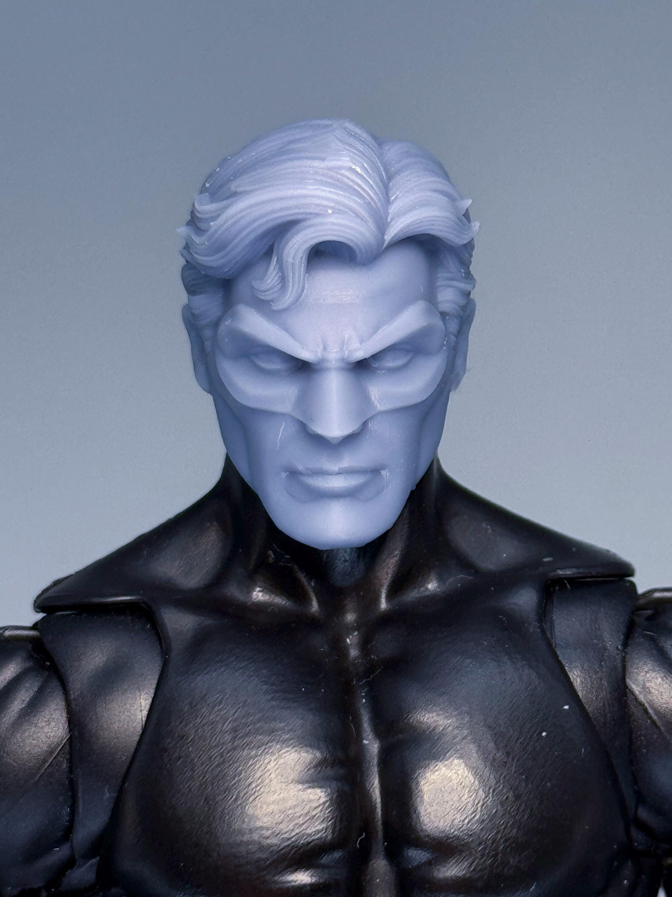 1/12 & 1/10 Scale Bespoke Sculpted Head – Space Cop Defender Figure ...