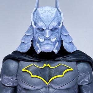 1/12 1/10 3D Printed Head Sculpt Samurai Bat Hero - Etsy