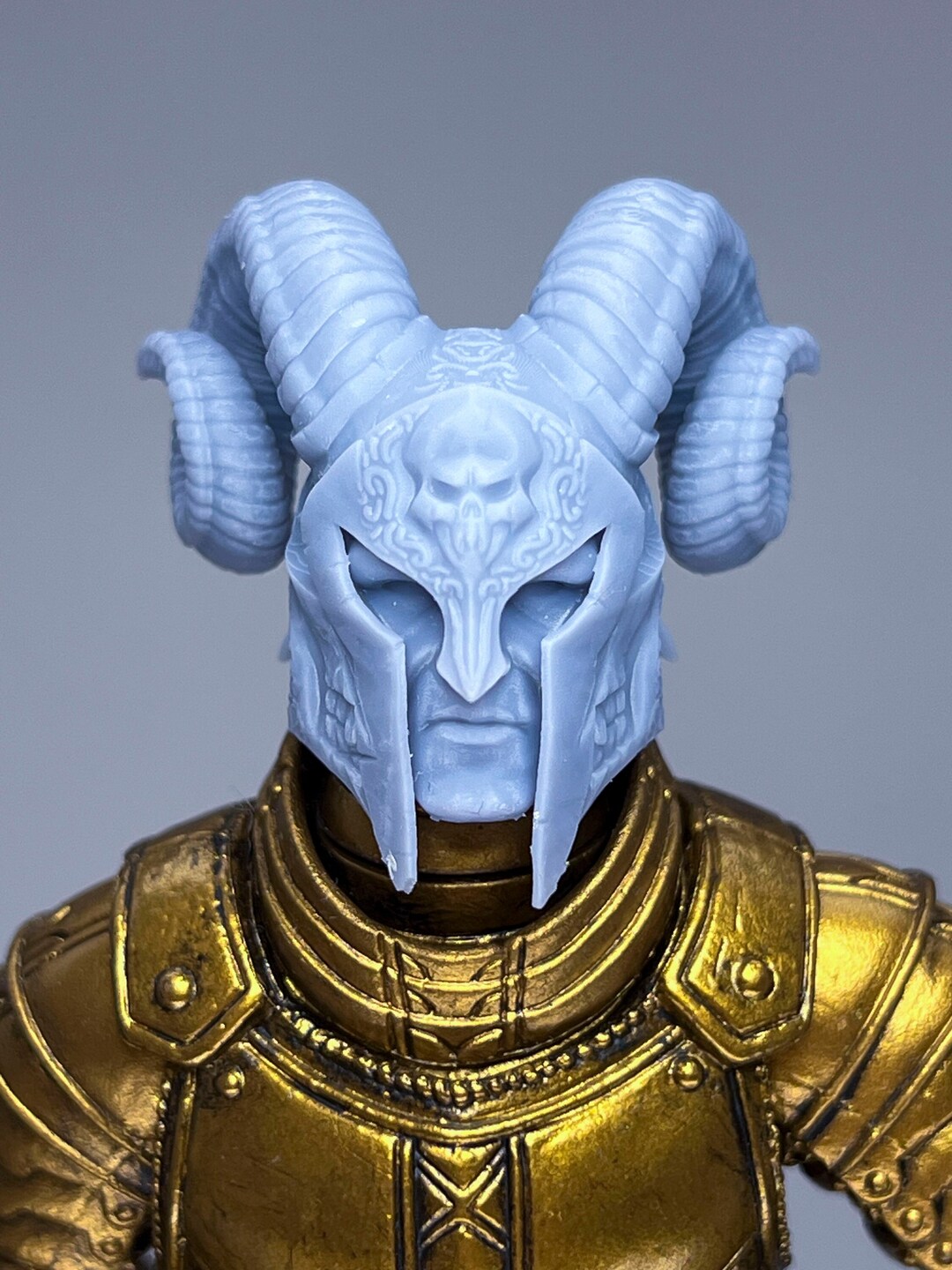 1/12 1/10 3D Printed Head Sculpt Ares God of War - Etsy