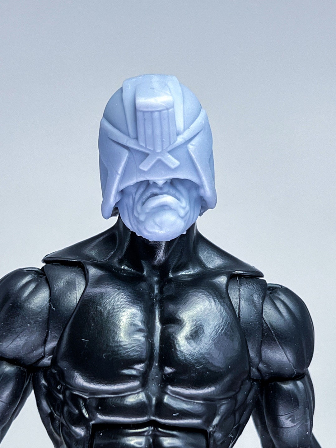 1/12 3D Printed Head Sculpt Judge Dredd - Etsy UK