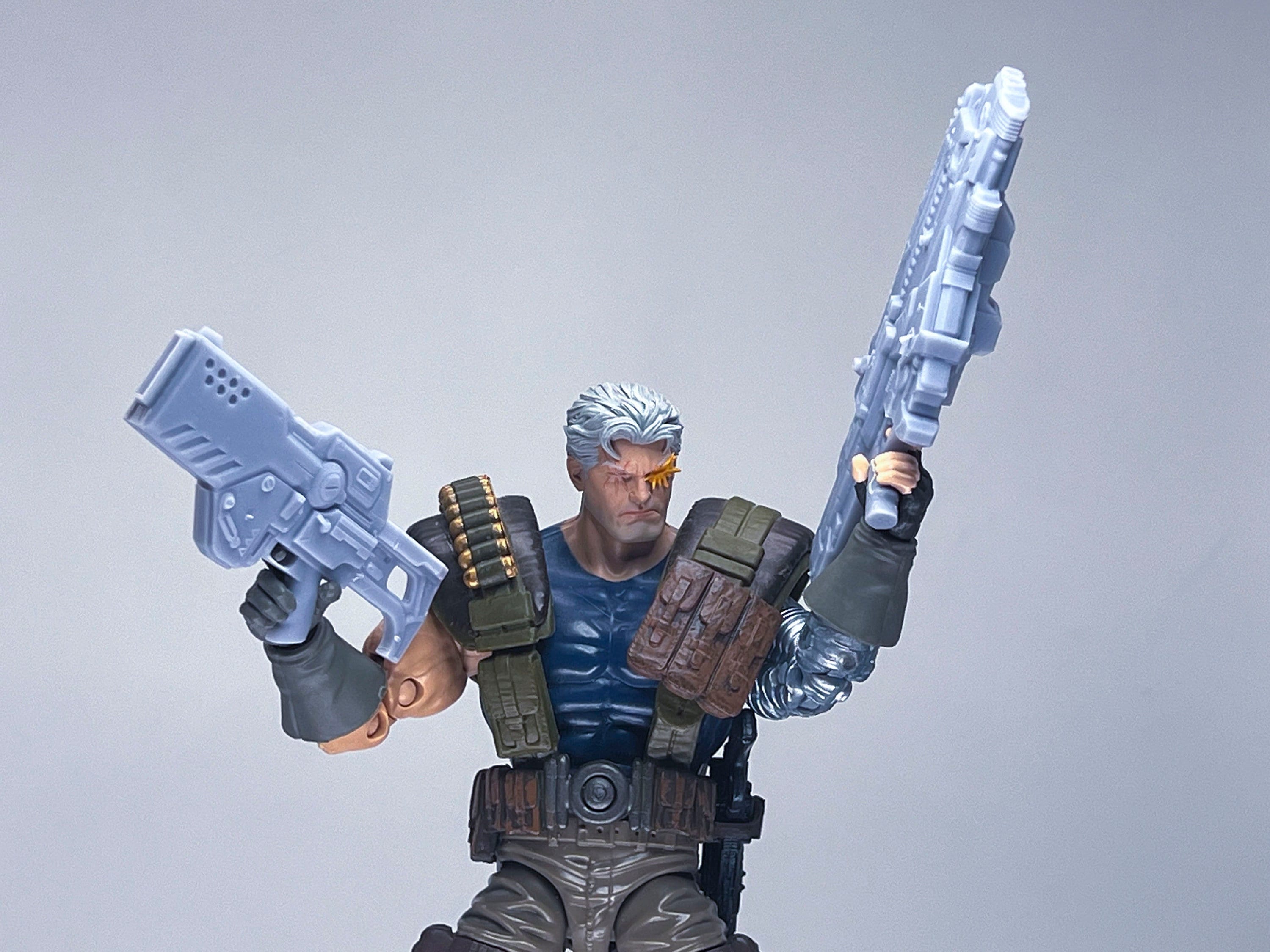 1/12 Scale Bespoke Sculpted Accessories – Futuristic Mutant Soldier ...