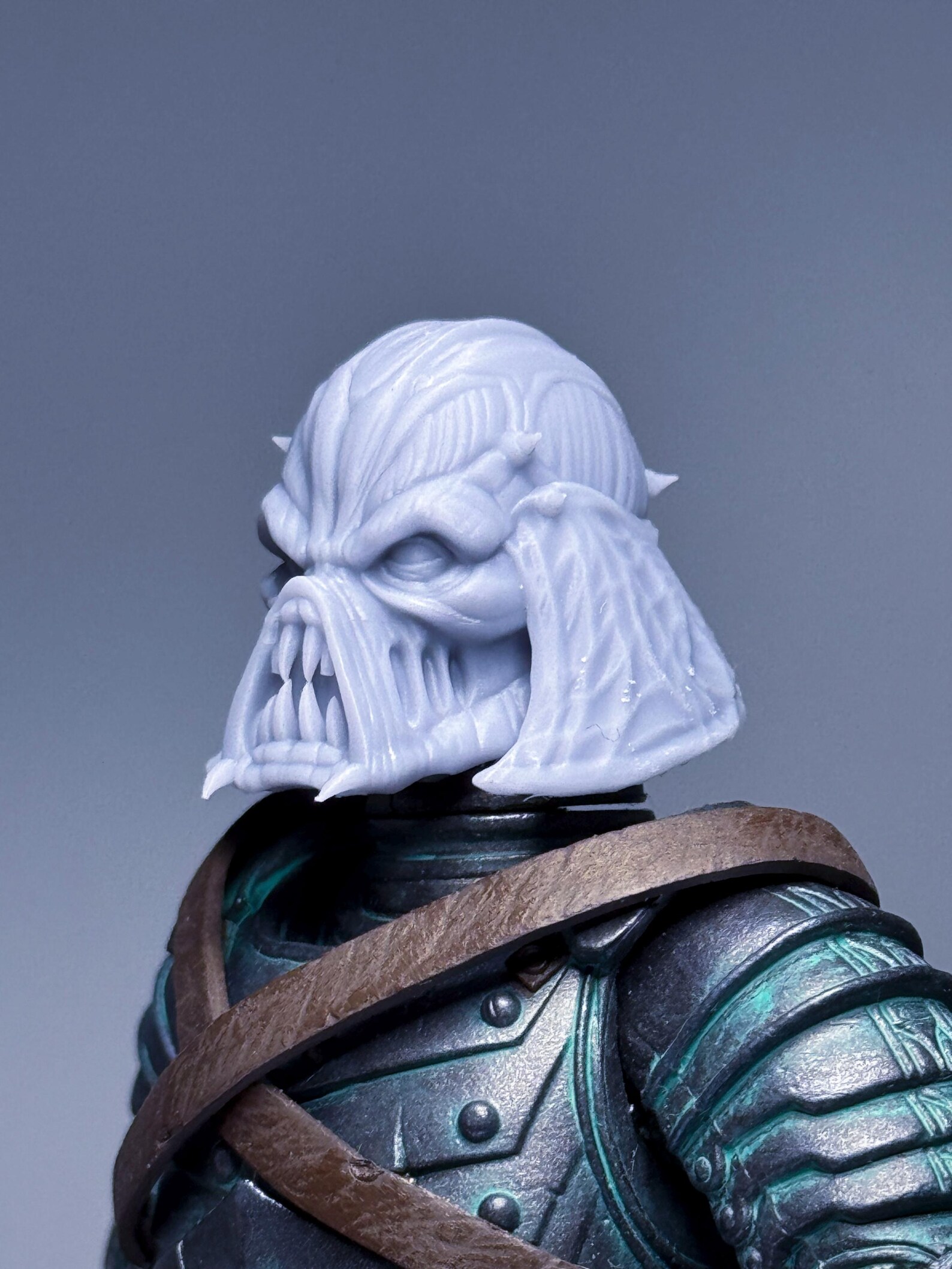 1/12 Bespoke Sculpted Head Demon Vader - Etsy