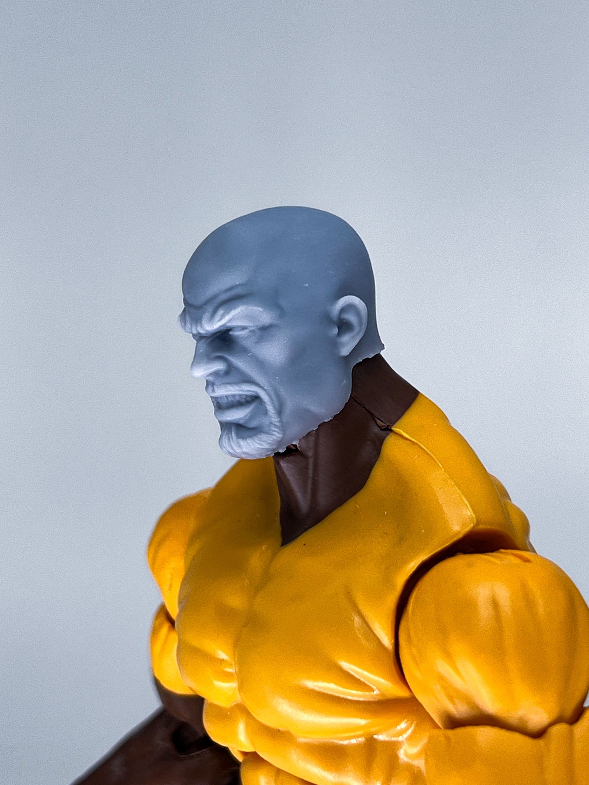 1/12 Scale Bespoke Sculpted Head – Heroic Defender Figure Sculpt - Etsy