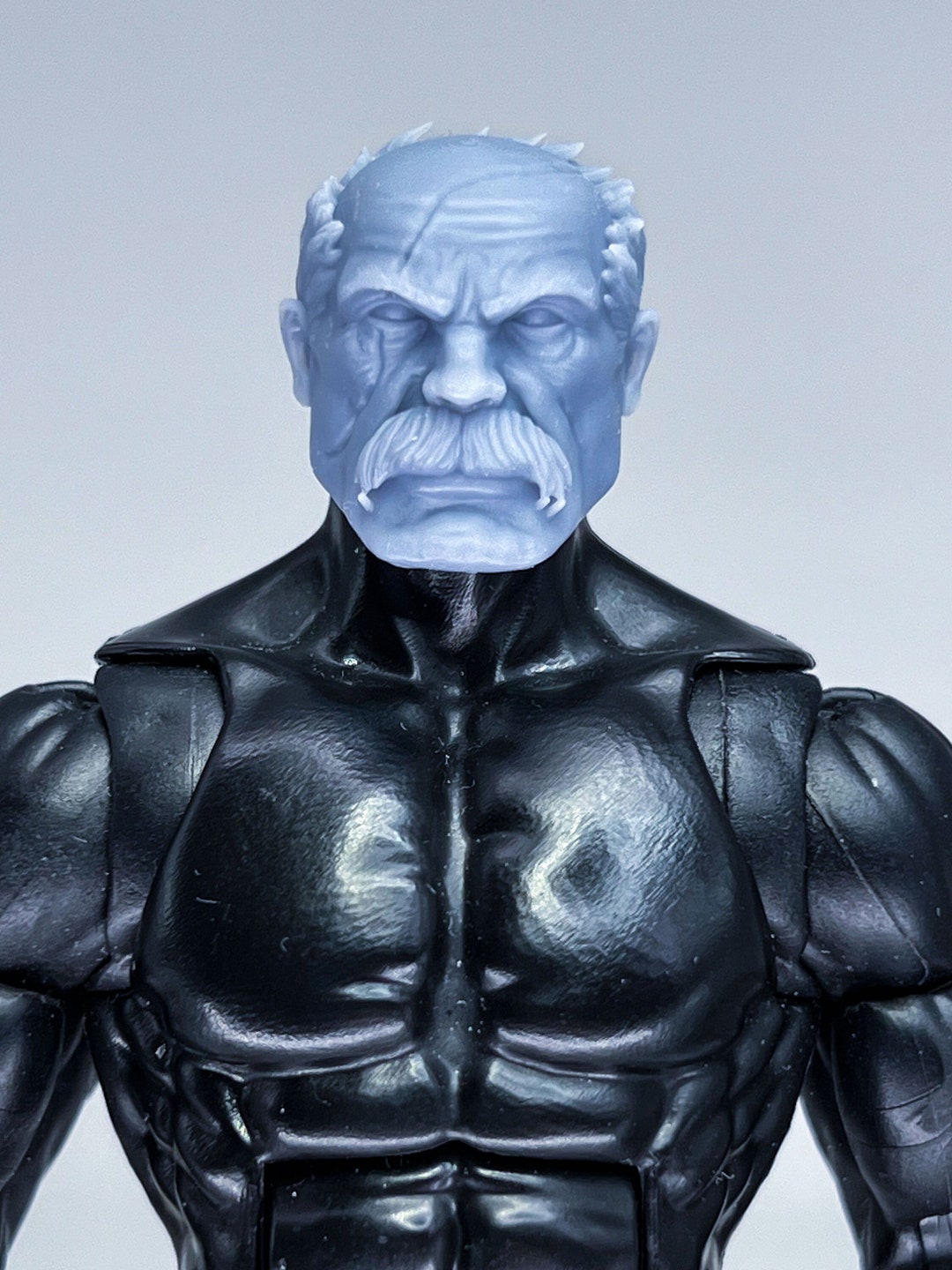 1/12 1/10 Bespoke Sculpted Head Warrior-inspired Old Man - Etsy