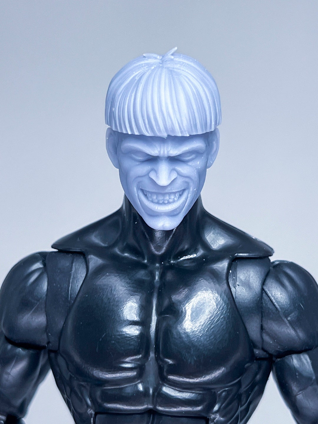 1/12 1/10 3D Printed Head Sculpt Ginger Space Cop - Etsy