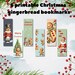 Christmas Bookmark Printable Christmas Gingerbread Bookmark Cute ...